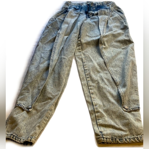 JeanJer | Jeans | Vintage Jeanjer Denim Jeans With Front Flaps Cinched ...